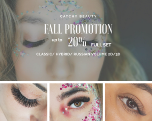 Eyelash Extensions Promotion - Catchy Beauty Eyelash Extensions